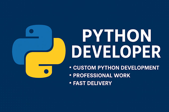 Write Python Scripts As Your Programmer And Developer By Kxnsdd Fiverr