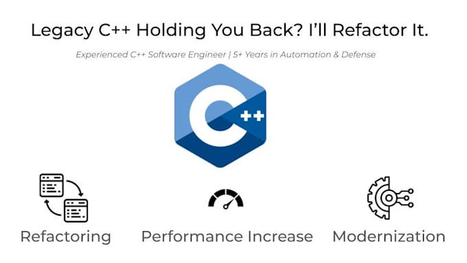 Refactor your cpp code by Basjansendev | Fiverr
