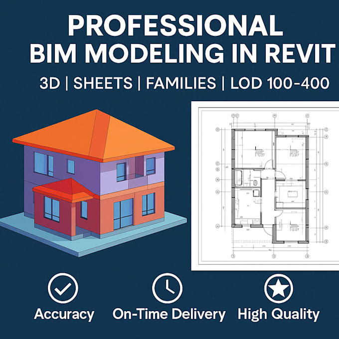Create detailed revit bim models for your architectural or structural ...