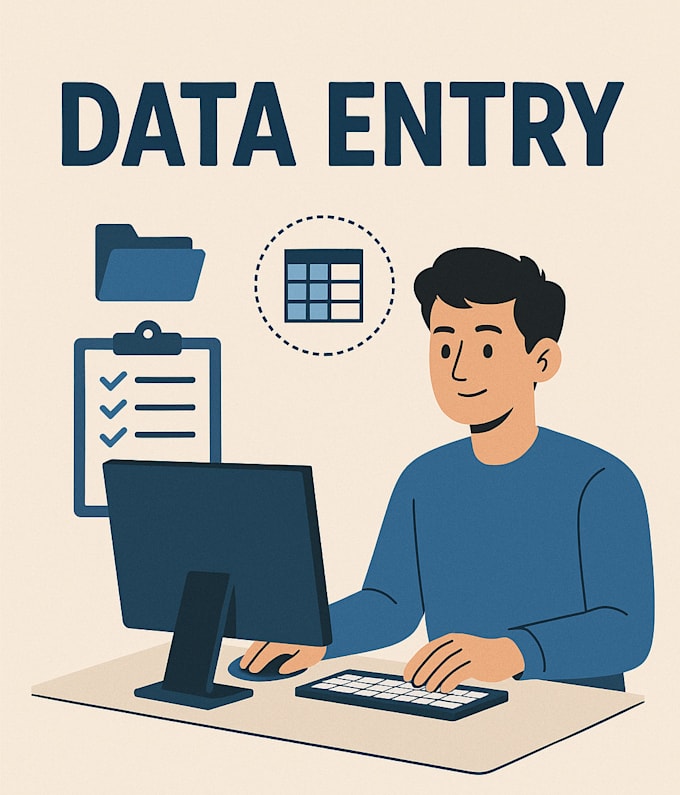 Be your reliable virtual assistant for data entry tasks by Neobyte_studios | Fiverr