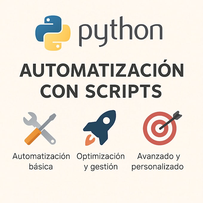 Create python scripts for you by Jeampy99 | Fiverr Create python scripts for you by Jeampy99 | Fiverr