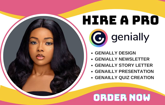 Build your course, instructional design, presentations or any design on genially by Manny_sales0 ...