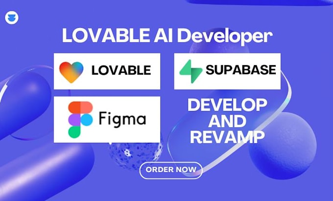 Build lovable responsive lovable ai website lovable dev ai web app by Davebuilds12 | Fiverr