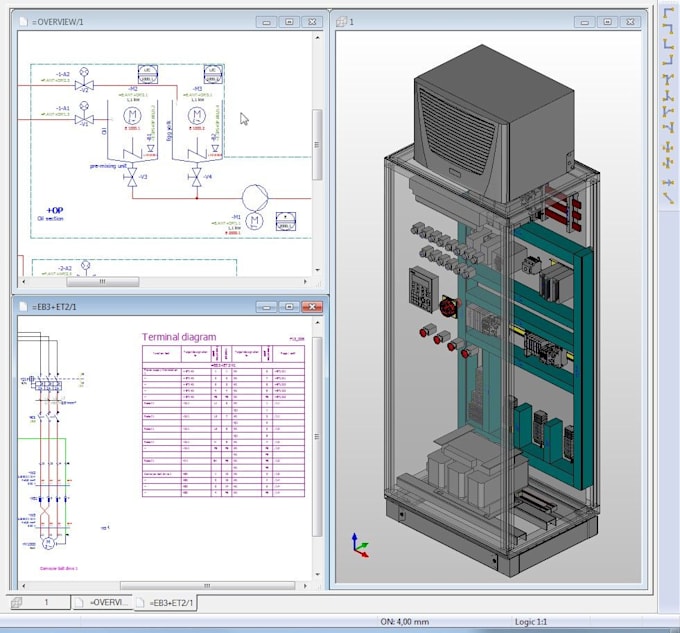 Create professional electrical drawings using eplan and autocad electrical by Smitpatel176 | Fiverr