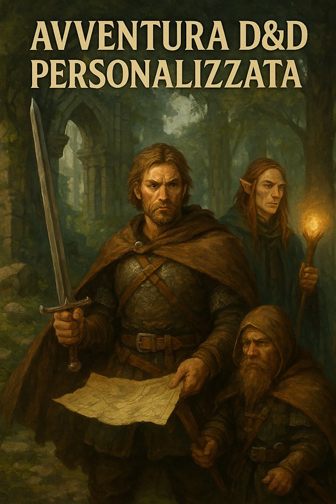 Write a custom dnd experience to your party by Azachris00_dm | Fiverr