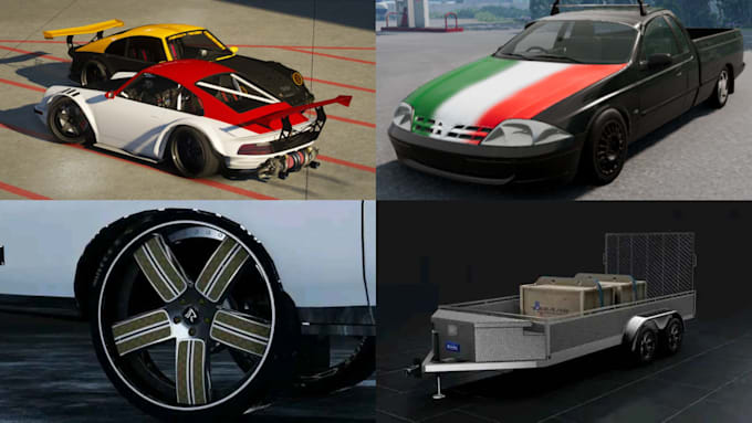 Make custom mods map liveries car for beam ng assetto corsa dayz fivem ...