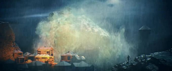 Create 3d fire simulation liquid water simulation vfx cgi in houdini or ...