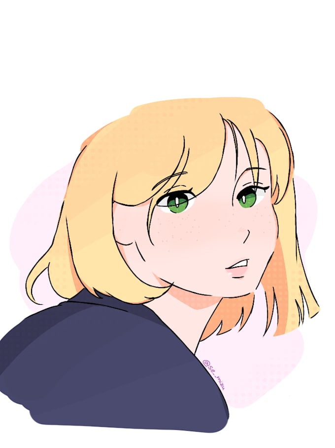 Do character design in semi realistic or completely animated way by ...