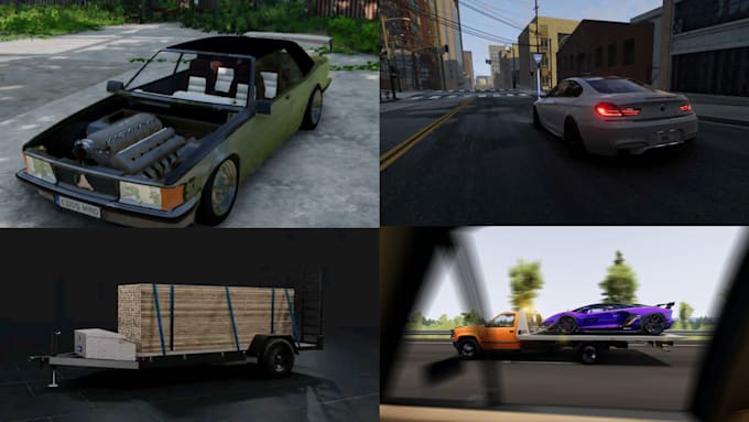 Crea mod personalizzate mappe livree auto per beam ng assetto corsa ...