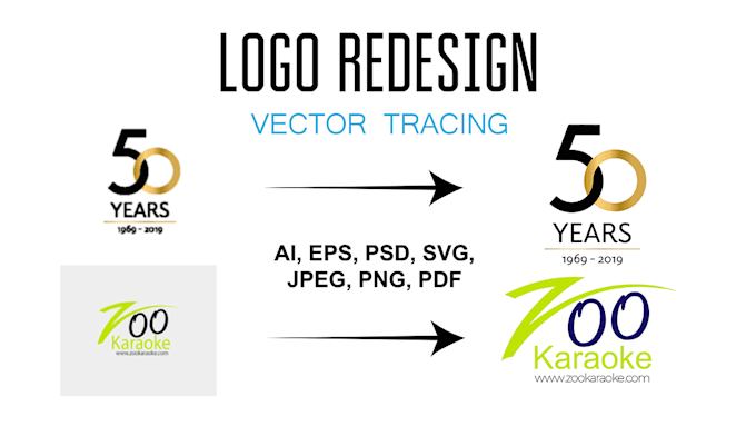 Design or revamp a modern vector or text based, tweak logo by ...