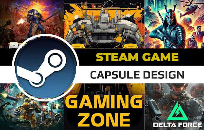Design steam capsule design for game and marketing banner by Danny ...