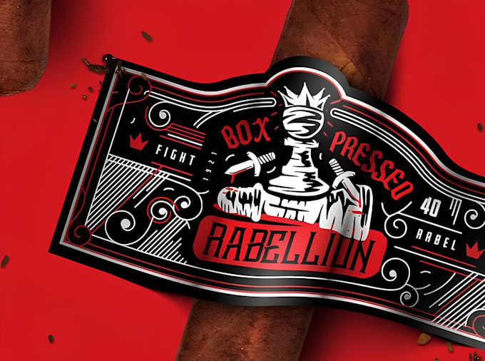 Do creative cigar label, cigar band, cigar logo and cigar box design by ...