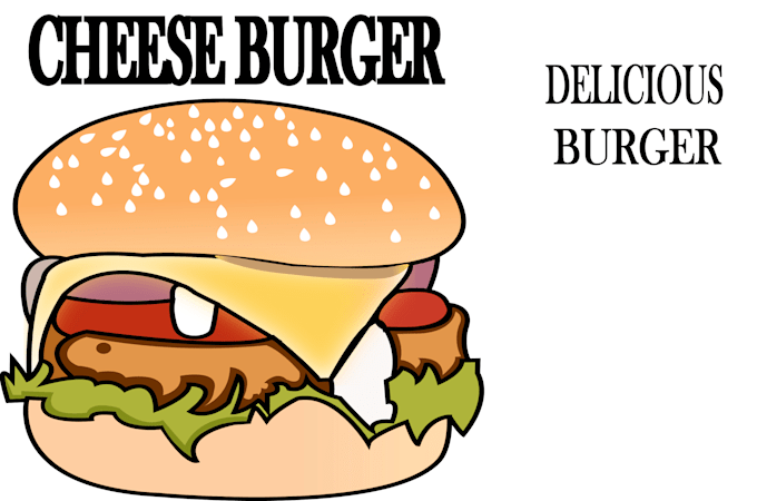Draw high quality food vector illustrations for you by Farzana_al | Fiverr