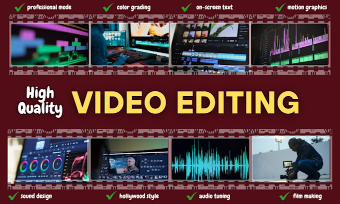Do short film video editing and color correction by Afienivisuals | Fiverr