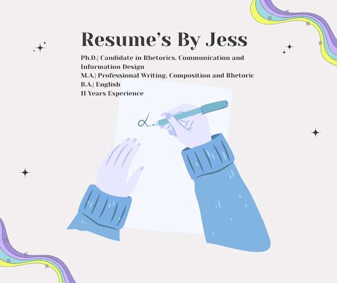 Create a job landing resume, handwritten cover letter and linkedin by Jessrclay | Fiverr