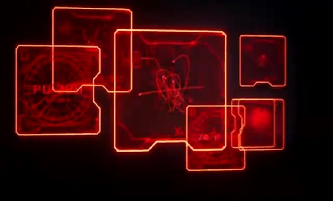 Create 2d hud hologram vfx futuristic 2d art game ui ux 2d animation ...