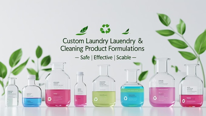 Develop powerful formulations for laundry and household cleaning ...
