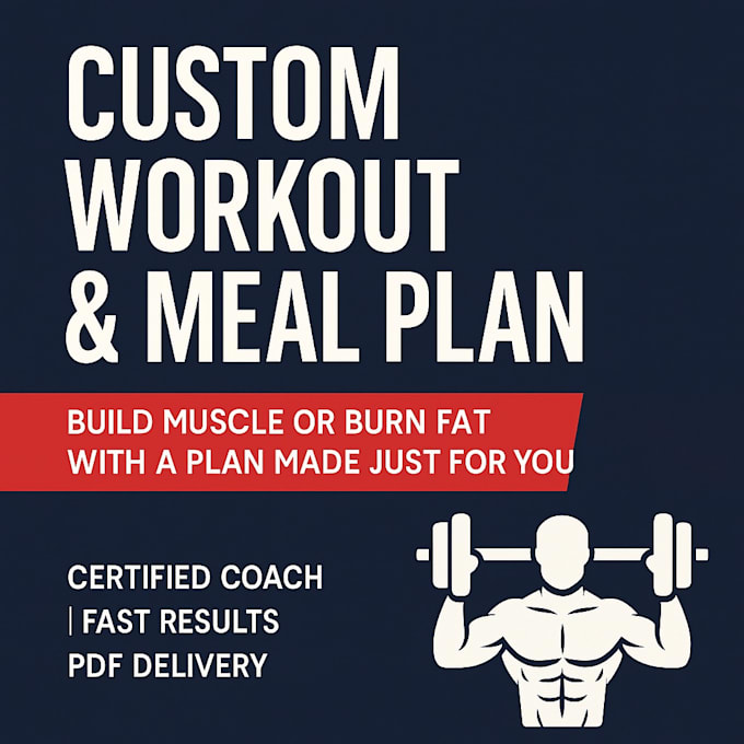 Create a custom workout and meal plan to transform your body by ...