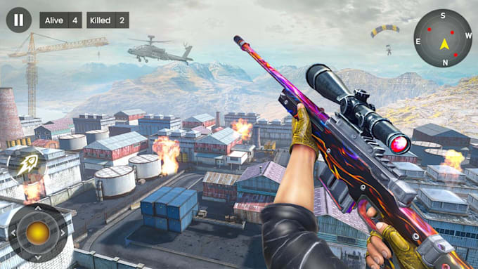 3d sniper shooter third person arena, rpg and fps hybrid unity unreal engin by Stevenandrews8 ...