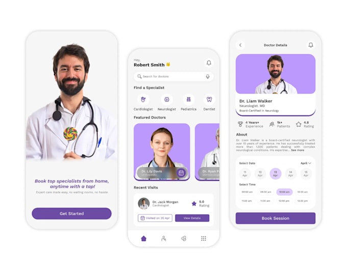 Build healthcare app, telemedicine app, ai pharmacy app, doctor app ...