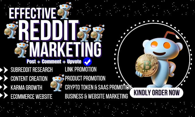 Do organic reddit post upvote for business website comment karma ...