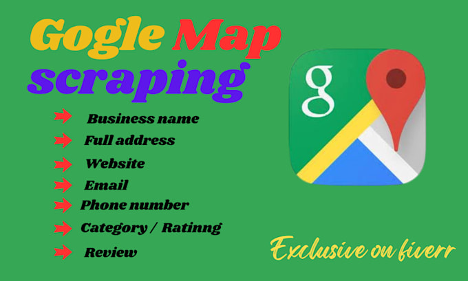 Do lead generation scrape google maps data extraction with emails scraping by Mejbaahmed607 | Fiverr