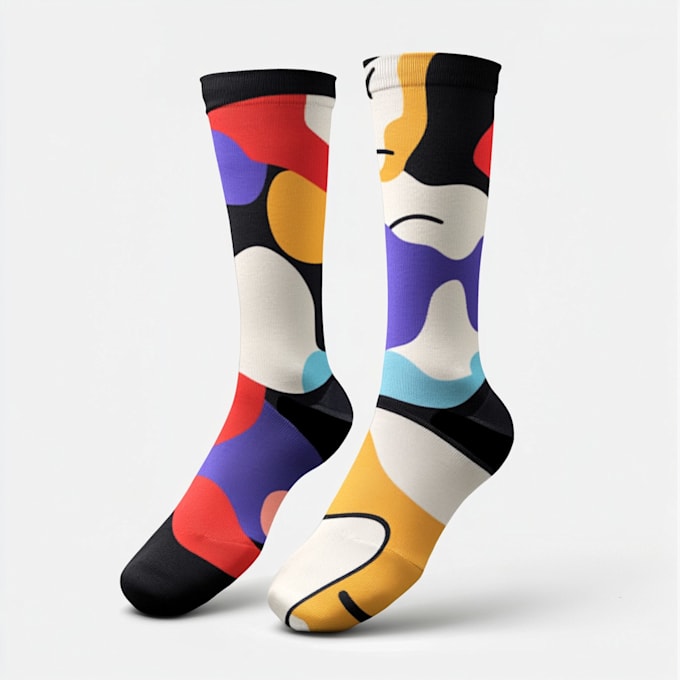 Create beautiful socks design by Geliciarooks | Fiverr