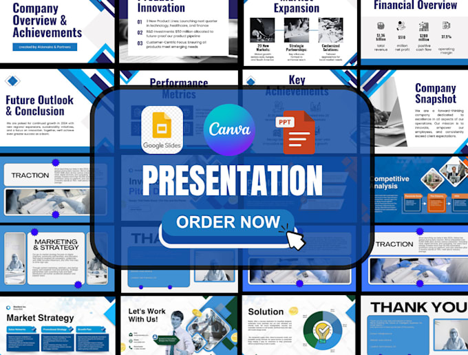 Design google slides presentation powerpoint canva pitch decks by Daniel_kolade | Fiverr