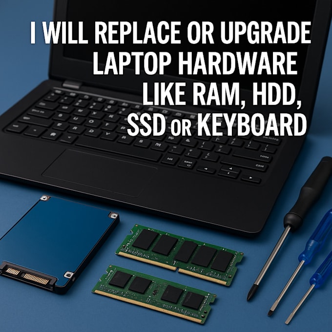 Replace or upgrade laptop hardware by Asadali9051 | Fiverr