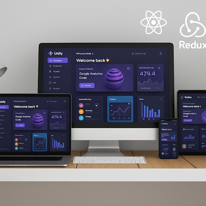 Build a modern and responsive react front end for your website by Haroonmalik7 | Fiverr