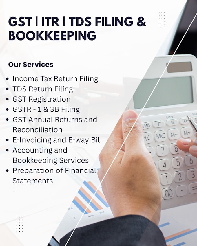File gst and income tax returns by M_karishma | Fiverr