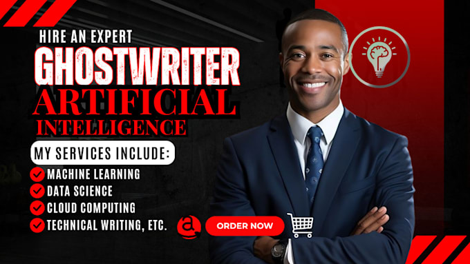 Write artificial intelligence, robotics, ml, dl, ebook by Saintvincent11 | Fiverr