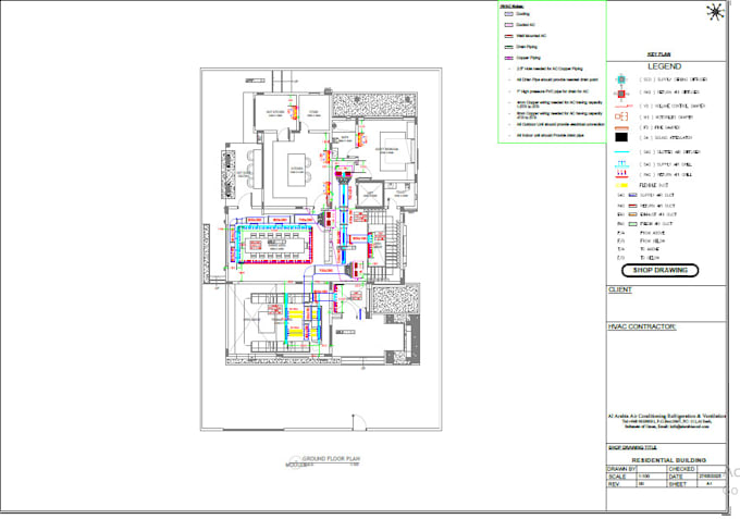 Design hvac systems with load calculations and shop drawings by ...
