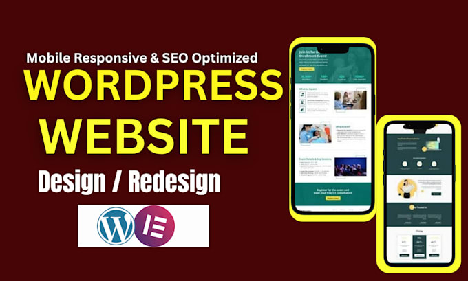 Design, redesign, or revamp wordpress website using elementor pro by Shahzad_nazir0 | Fiverr