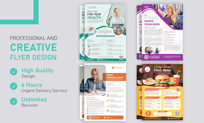 Design high quality flyers for your business or event etc by Bikashroy2 ...
