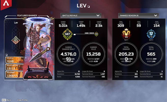Be your professional apex coach and help you rank up by Coach_leviski ...