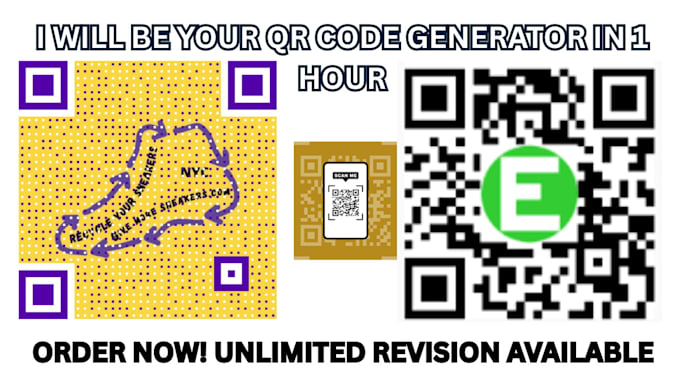 Do brand logo or color qr code, custom qr code, business card ...