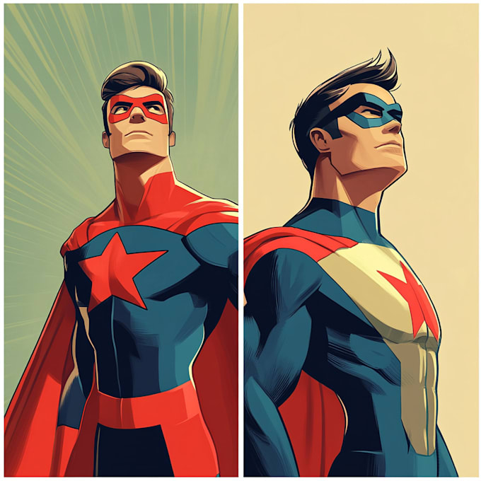 Create concept art superhero character design for comics by Elisabeilli ...