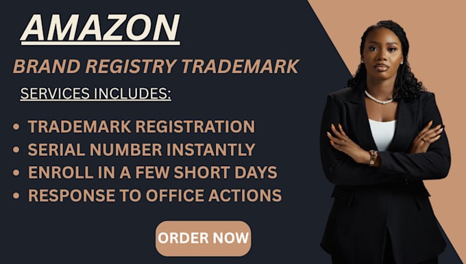 Do trademark registration amazon brand registry for usa uk canada eu by ...