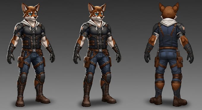 Do vrchat avatar 3d furry avatar vtube avatar vrc character anime ...