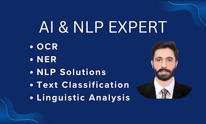 Do ai based linguistic tasks, including nlp, ocr, ner, pos tagging and more by Sahil_umar36 | Fiverr