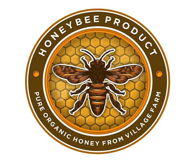 Design a professional honey bee logo by Tina_daza | Fiverr