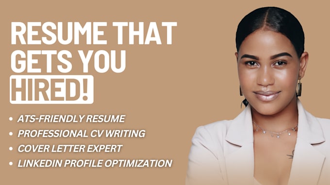 Create a modern resume, cv, cover letter, and linkedin profile to get you hired by Debapriya0713 ...