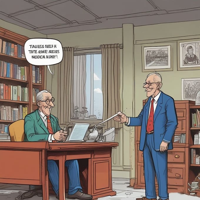 Create political and editorial cartoon by Donibou | Fiverr