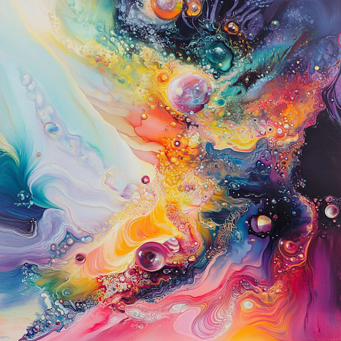 Create a unique abstract art for you by Eilanelee17 | Fiverr