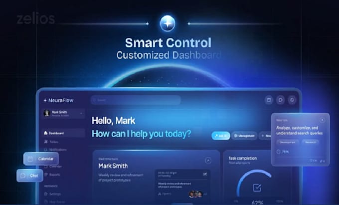 Create infographics saas video, promo video, app promo, ui animation by ...