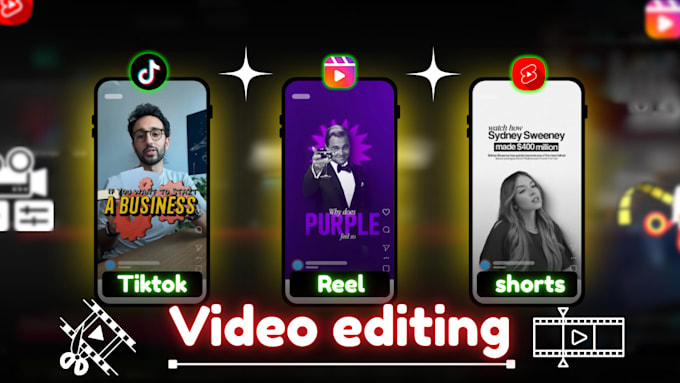 Do viral short video editing for tiktok, instagram reels, and youtube ...