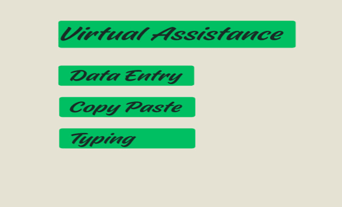 Do accurate data entry copy paste by Mjnveed | Fiverr
