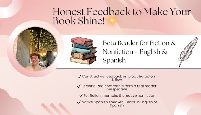 Be your insightful and honest beta reader by Lvb101 | Fiverr