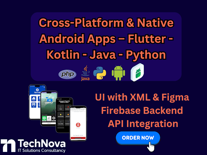 Deliver Custom Android App Development With Kotlin And Java By